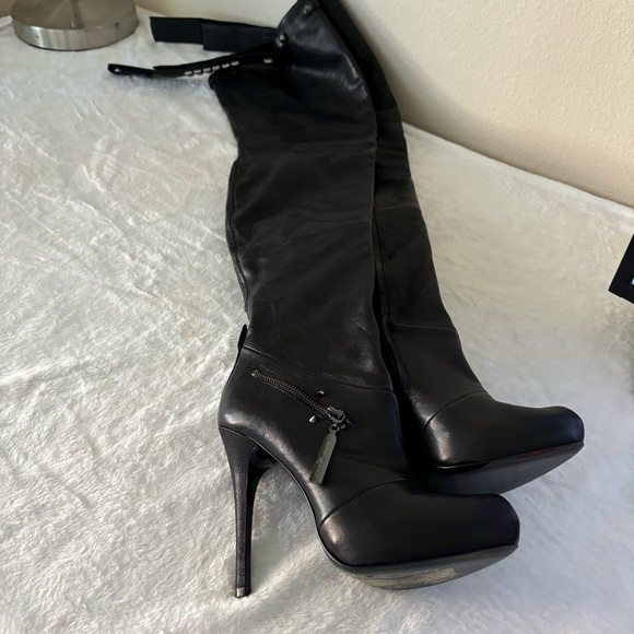 Report Signature | Shoes | Report Signature Kane Leather Thigh High ...